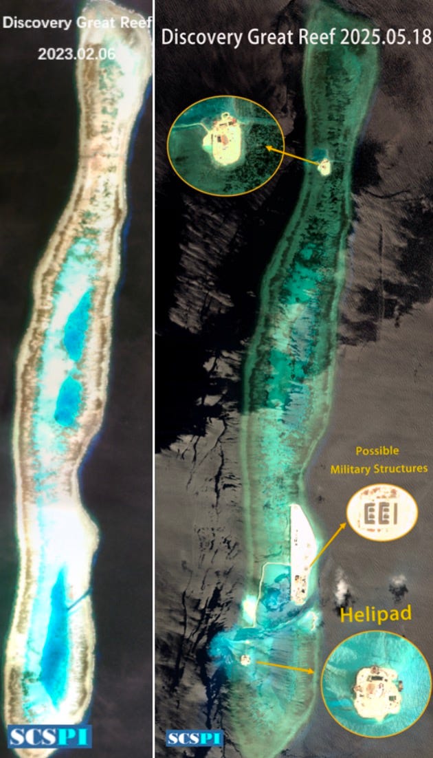 Vietnam's Massive Reclamation in the Spratly Islands