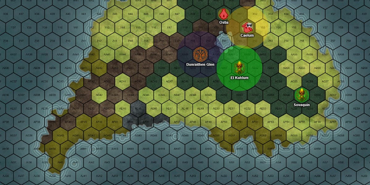 Tutorial: Hex Maps and Hidden Information on Roll20