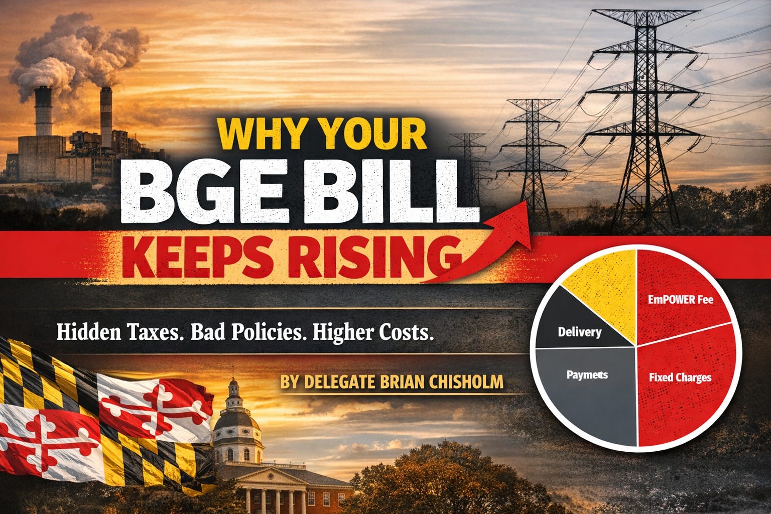 Why Your BGE Bill Keeps Rising and How Maryland Politicians Quietly ...