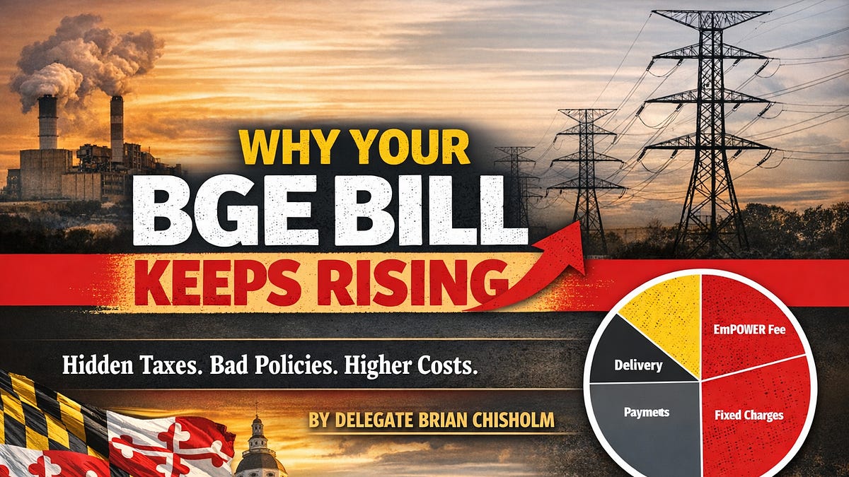 Why Your BGE Bill Keeps Rising and How Maryland Politicians Quietly ...