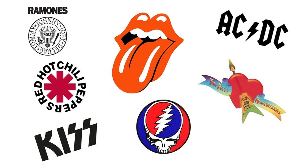The Visual Language of Rock: How Logos Became Music's Most Powerful Symbols