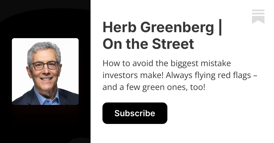 Herb Greenberg | On the Street | Substack