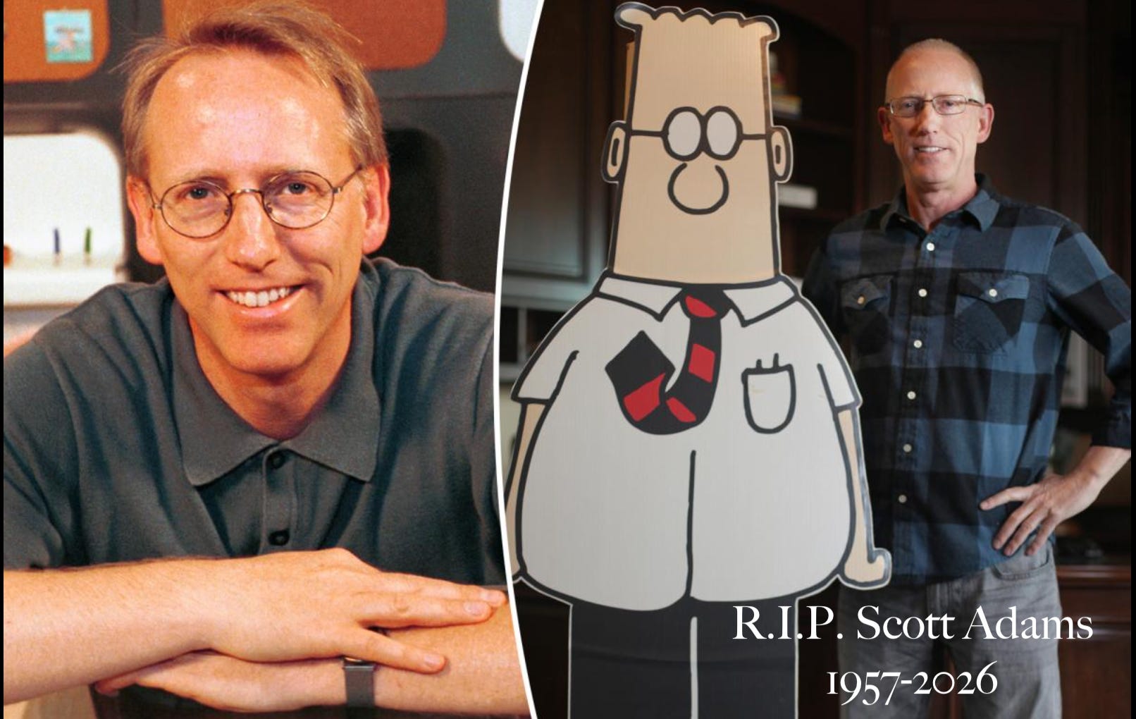 Godspeed, Scott Adams - by David Breitenbeck