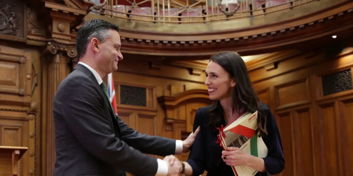Comments - Jacinda Ardern and James Shaw ultimately effective