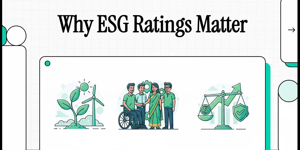 Why ESG Ratings Matter - by Steven W. Pearce