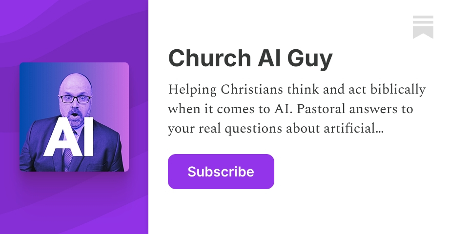 Church AI Guy | Joseph P. Duchesne | Substack