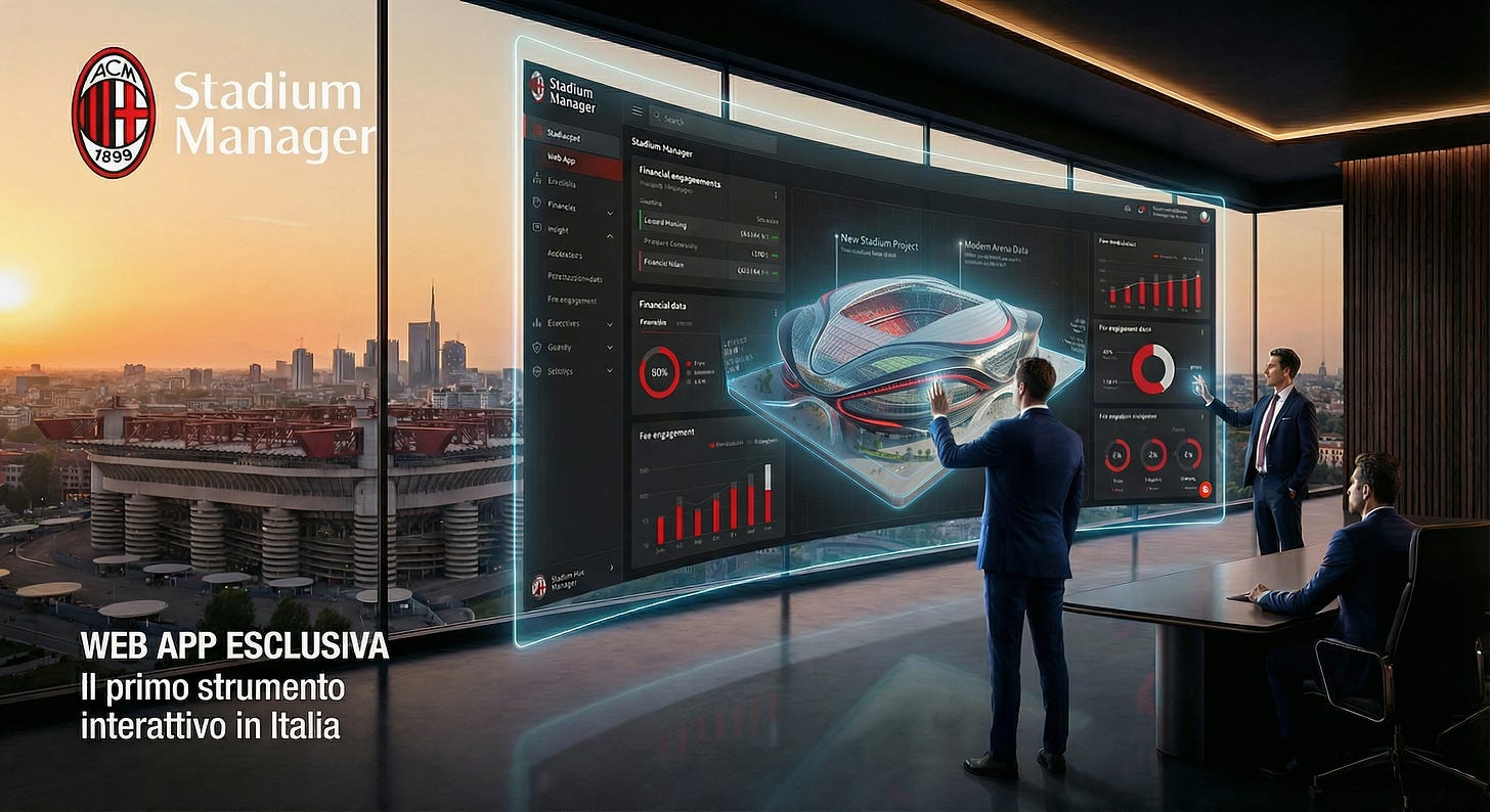 Stadium Manager: la Web App esclusiva per simulare l'economia del nuovo ...