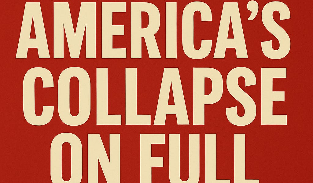 Freedom of Speech Ends in Blood — America’s Collapse Exposed