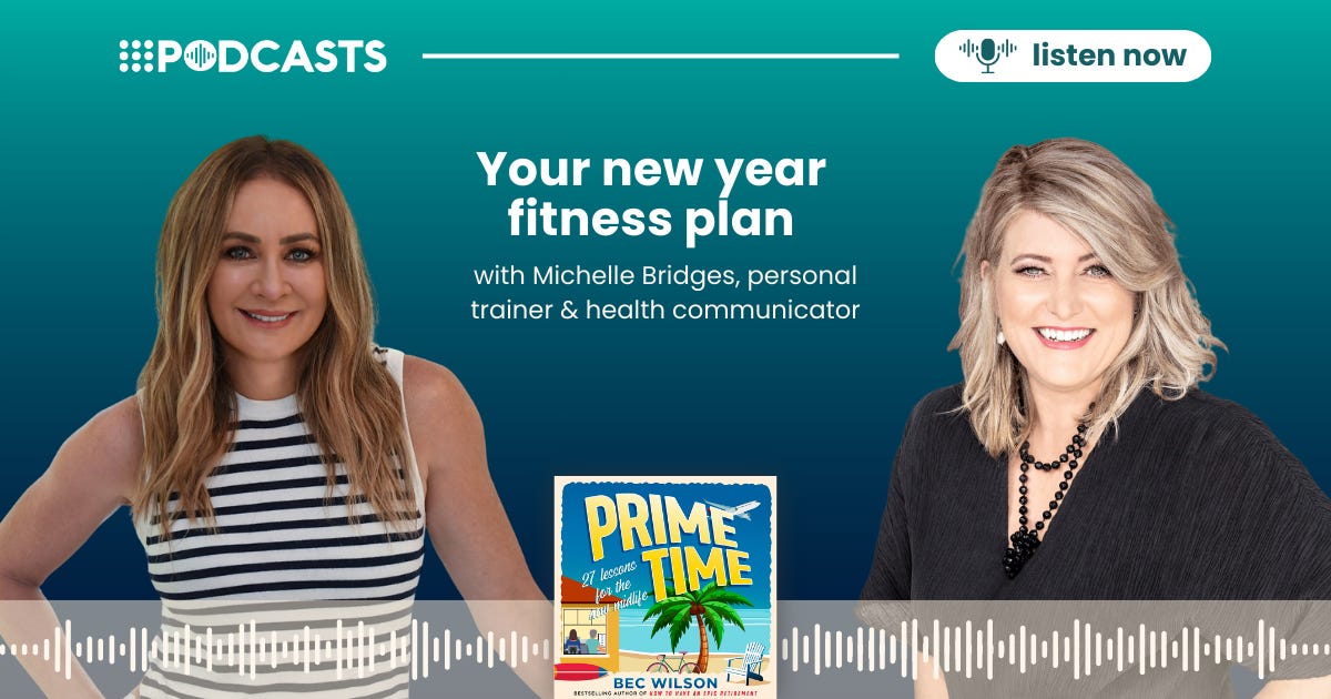 Your new year meno-fitness plan with Michelle Bridges