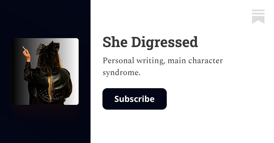 It isn't every man - She Digressed