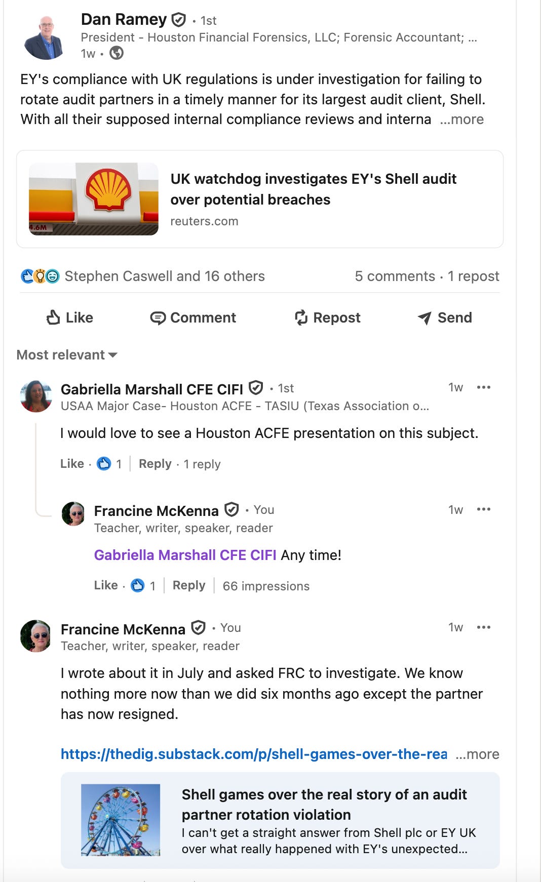 Next up for Berkshire Hathaway, FRC now investigating EY’s Shell slip ...