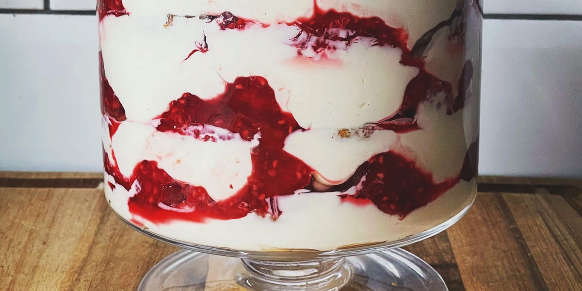 Scottish Cranachan Pudding - by Anthony O'Shaughnessy