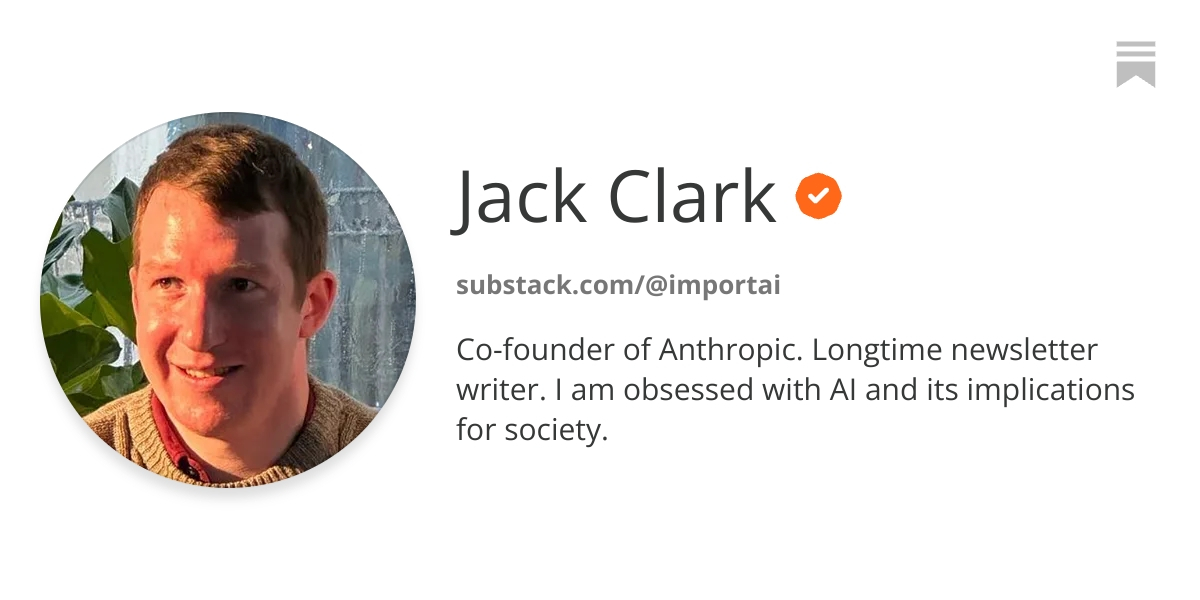 Jack Clark | Substack