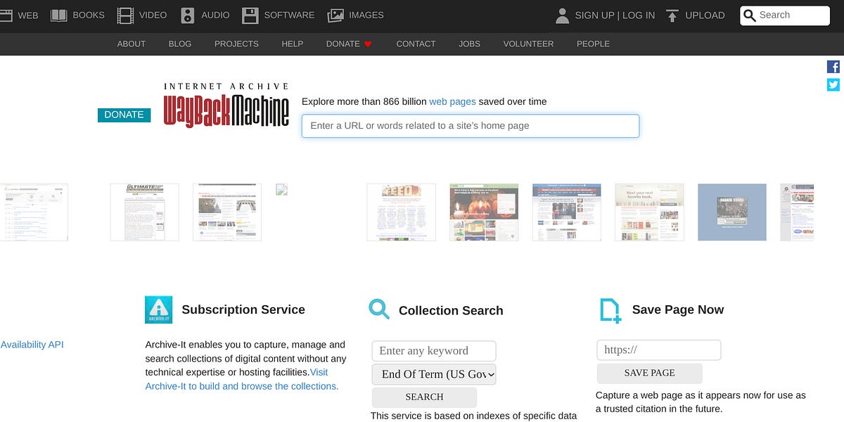 How to Time Travel With the Wayback Machine
