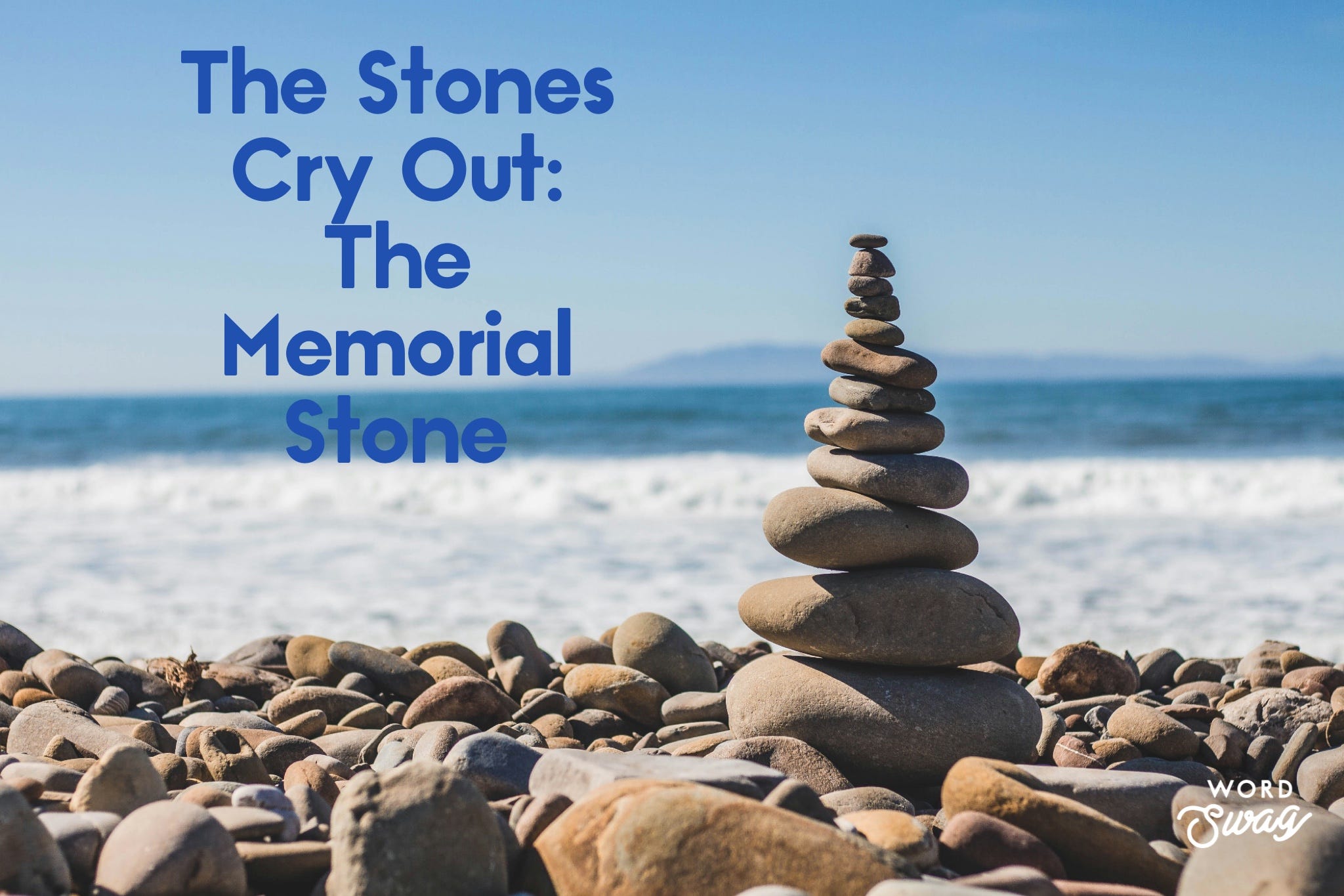 The Stones Cry Out: The Memorial Stone - by Uriesou Brito