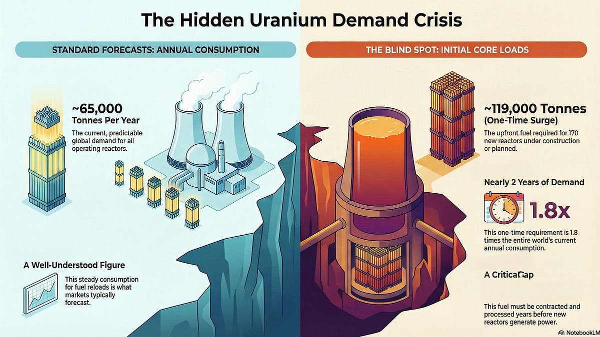 The Nuclear Industry's Demand Massacre: 100,000 Tonnes Nobody Counted