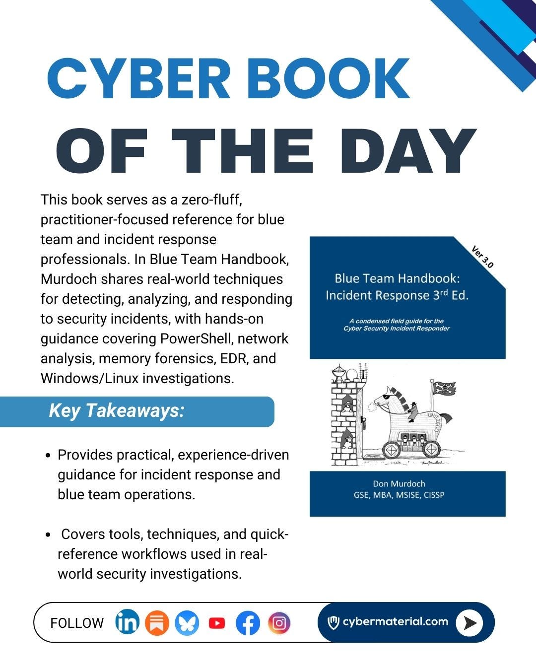 Blue Team Handbook: Incident Response Edition