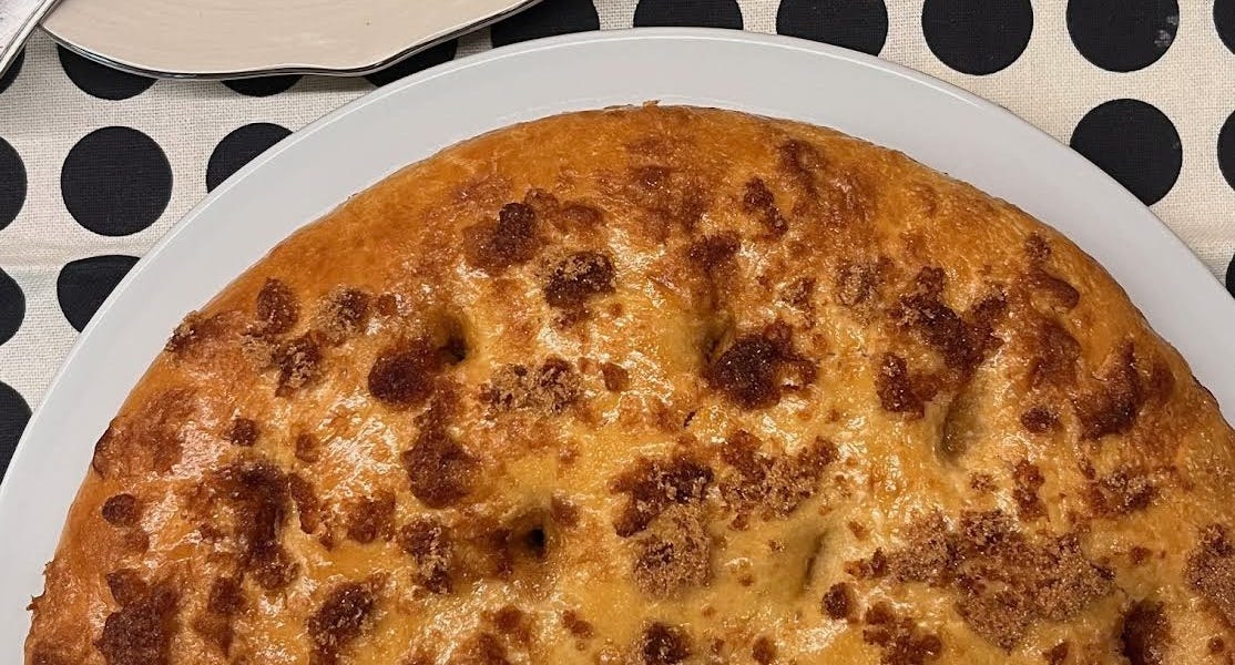 La Tarte au Sucre - Life's a Feast by Jamie Schler