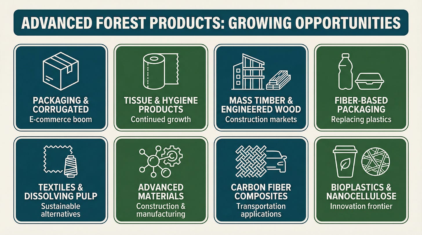 forest based industries examples