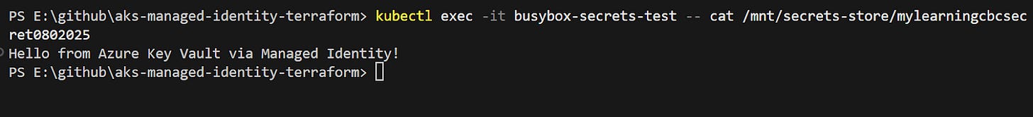 No More Hardcoded Secrets: Azure Key Vault + AKS kubernetes Done Right
