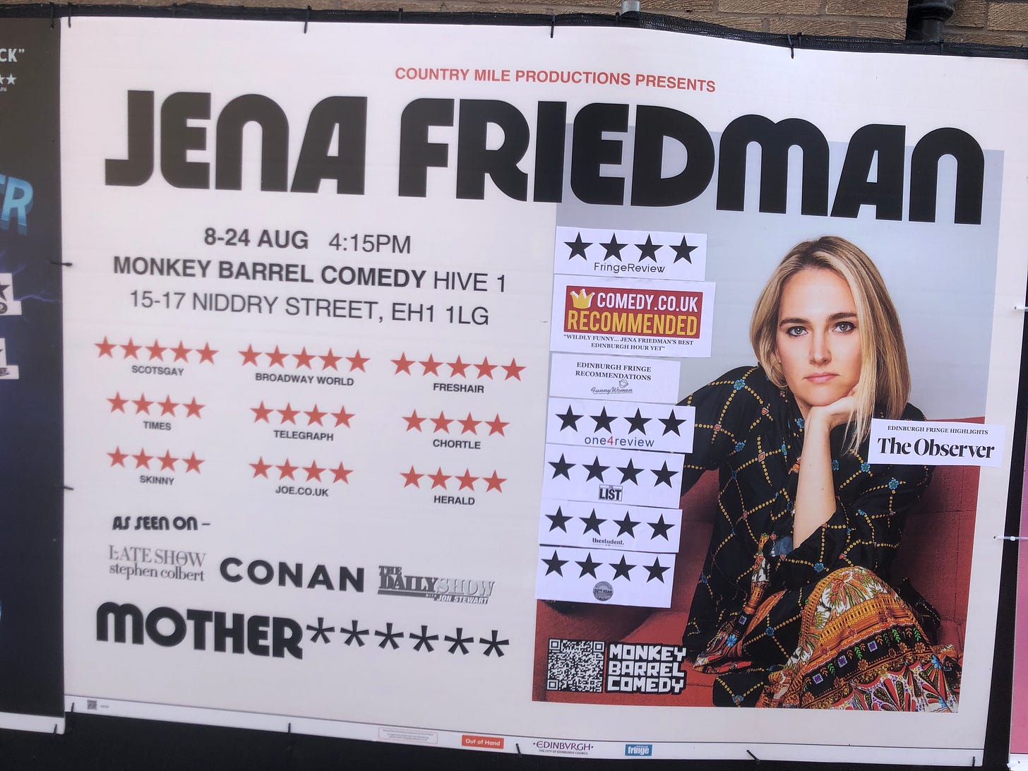 fringe observer poster