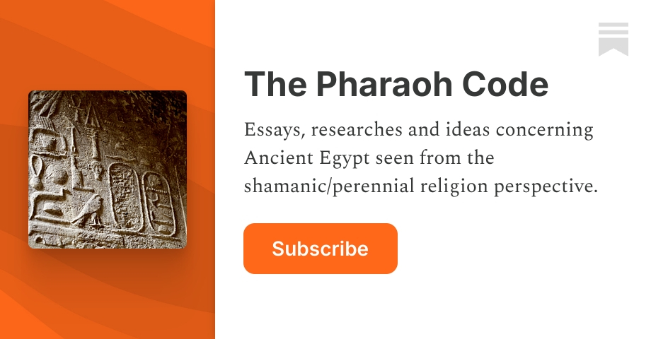 The Pharaoh Code | Robert Twigger | Substack