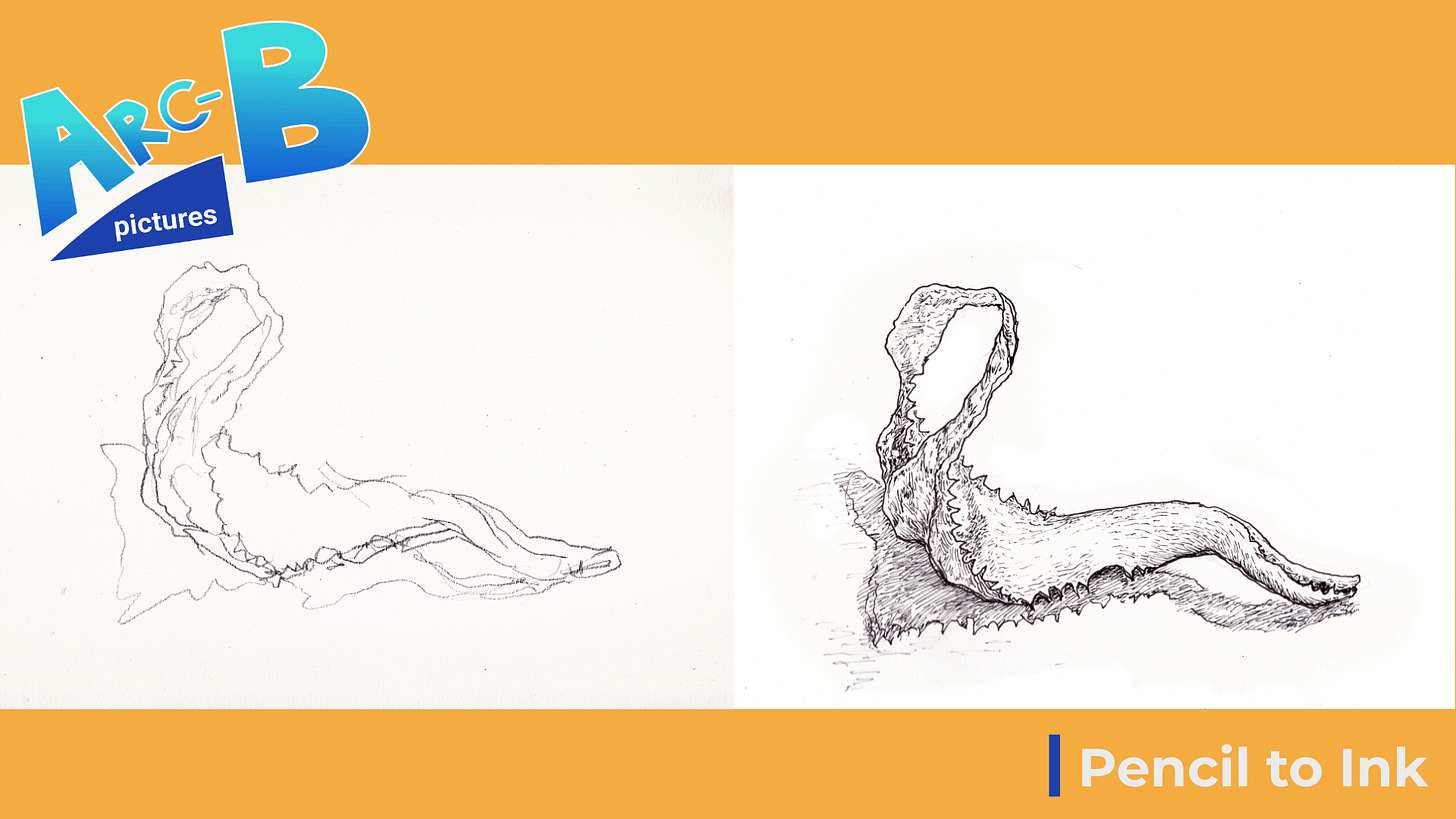 Master Line-Drawing Tips - by Archie Birch - Arc-B Pictures