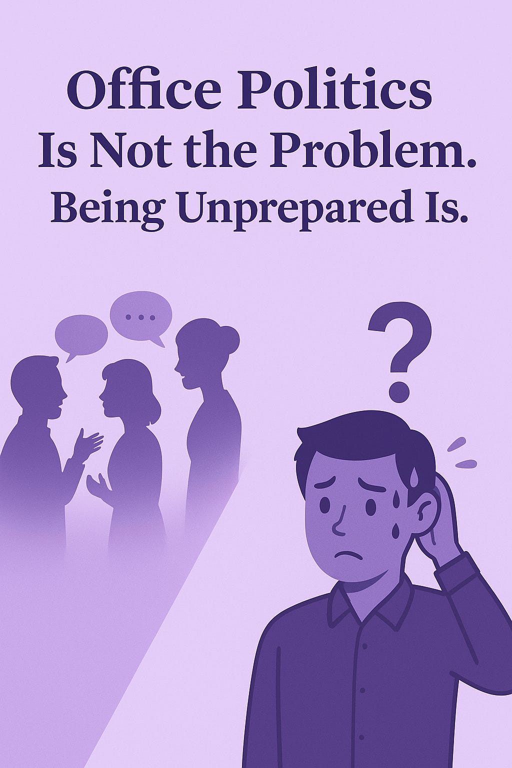 Office Politics Is Not the Problem. Being Unprepared Is.