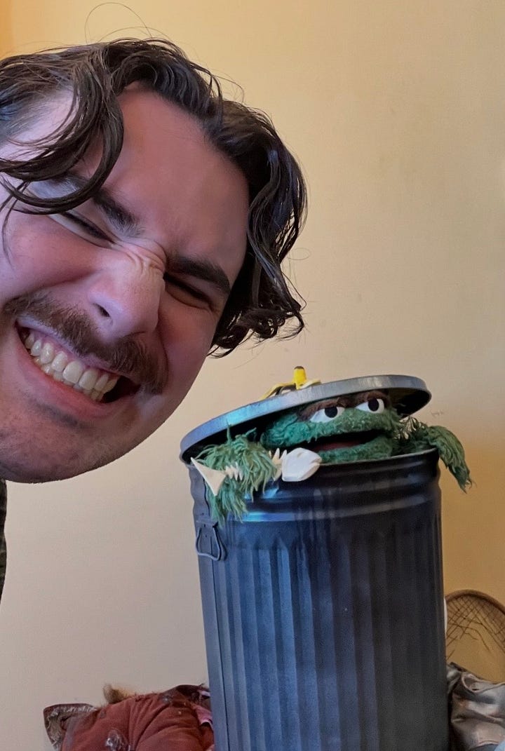 Muppet Monday: Oscar the Grouch - by Noah Key