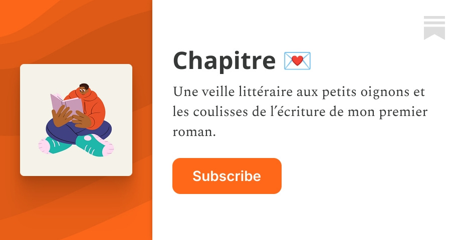Chapitre 💌 | Diane Fastrez | Substack