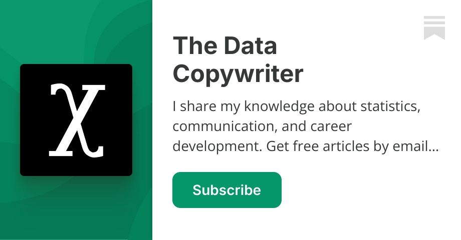 The Data Copywriter | Eric Cai | Substack