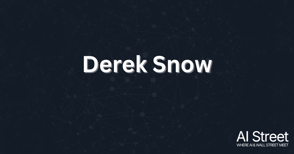 Sov.ai's Derek Snow on AI for Fundamental Investors