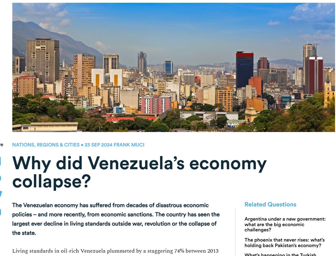 Managing Decline; Venezuela’s Experience and Canada’s Direction