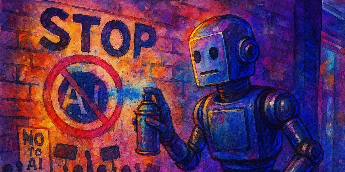 Die Anti-KI-Simbool: Hoop, of skild sonder impak?