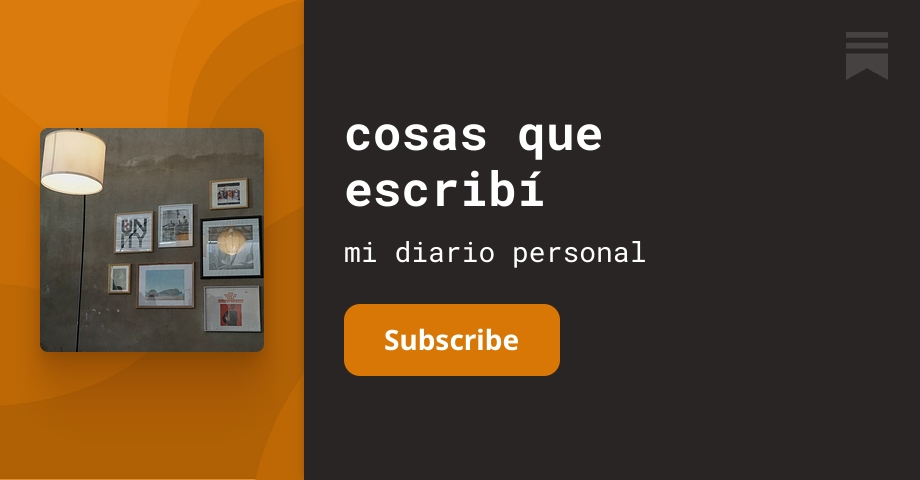 cosas que escribí | Ingrid | Substack