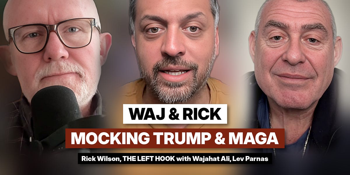 Waj & Rick Wilson Reunite to Mock Trump and Warn of MAGA's Dangerous ...