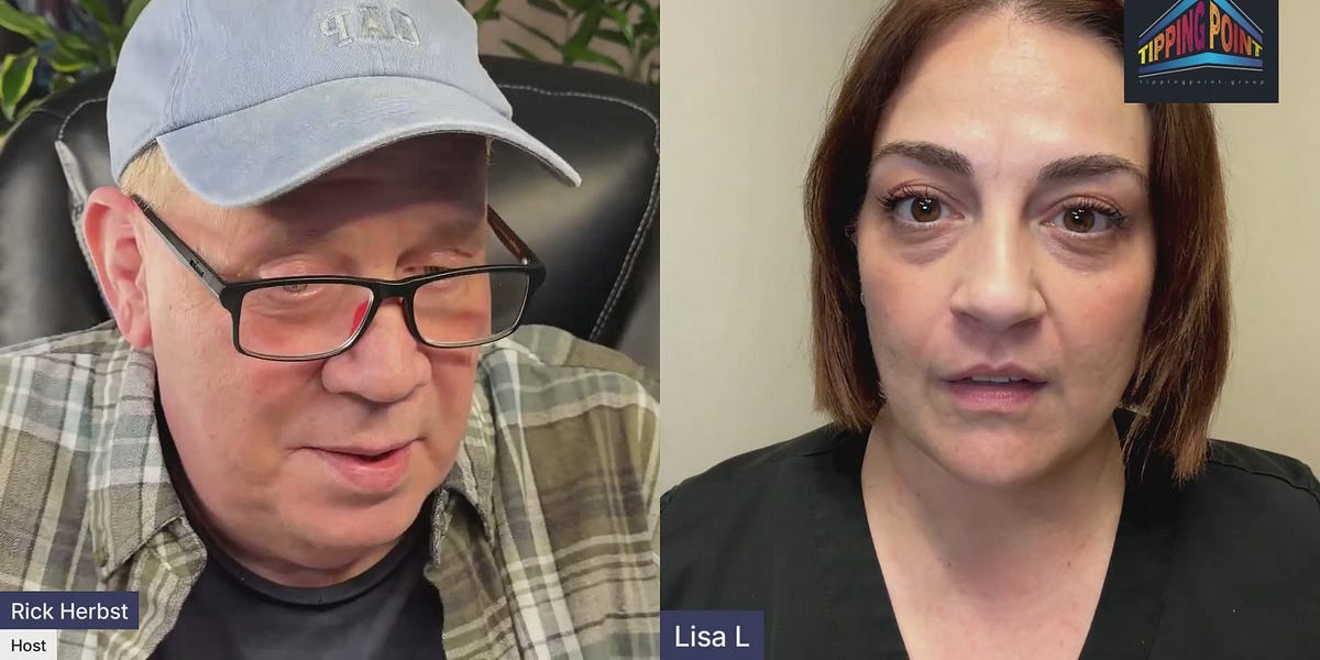 Rick+Lisa Tipping Point MONDAY podcast LIVE