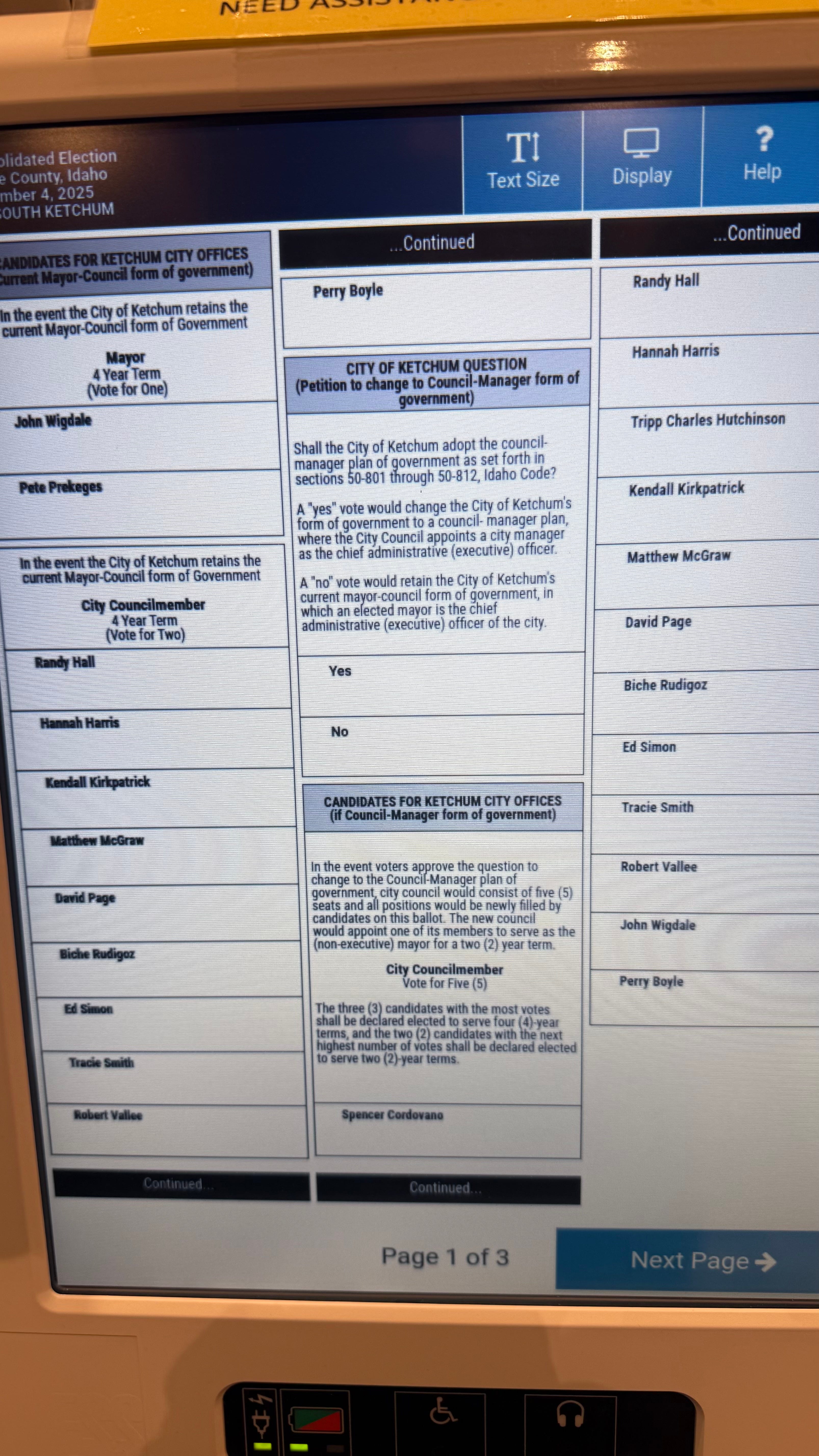 A Win For Blaine County Voters and Future Candidates