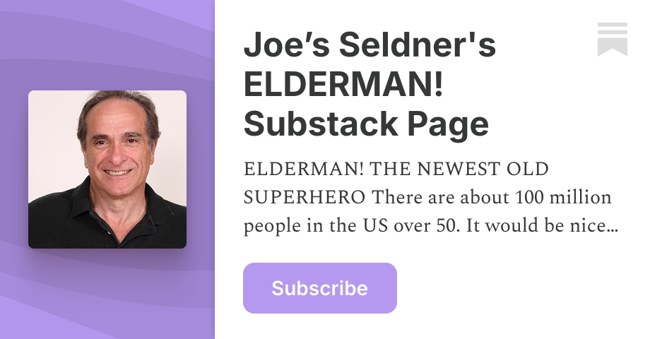 ELDERMAN: THE OLDEST NEW SUPERHERO - "She was great! She had a tattoo ...