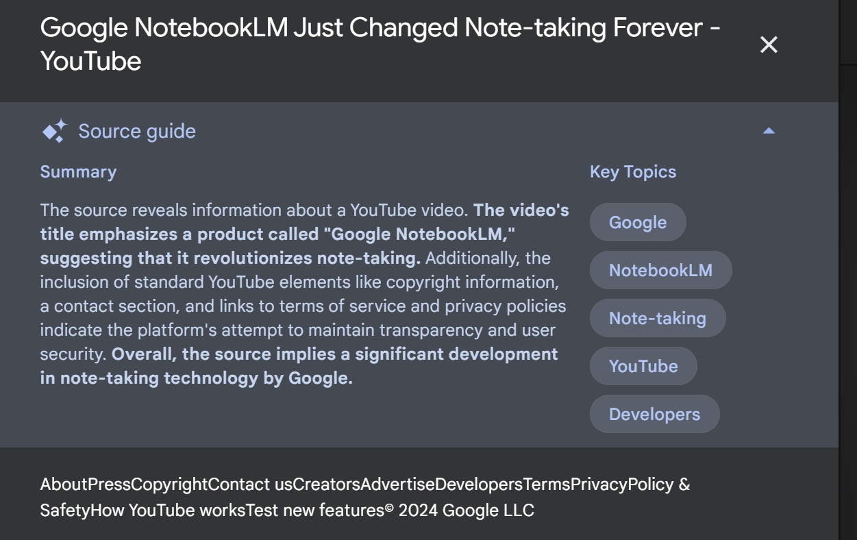 Google Releases NotebookLM: A New AI-Powered Note-Taking App