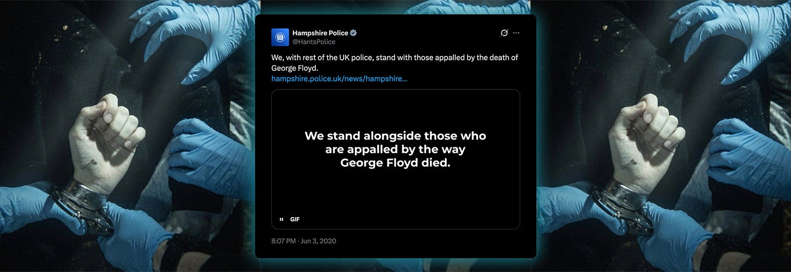 George Floyd Post Comes Back to Haunt Hampshire Police After Henry ...
