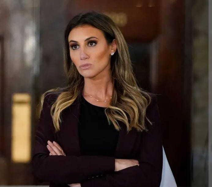 oh noooooo! Donald Trump just threw shitastic lawyer Alina Habba under ...