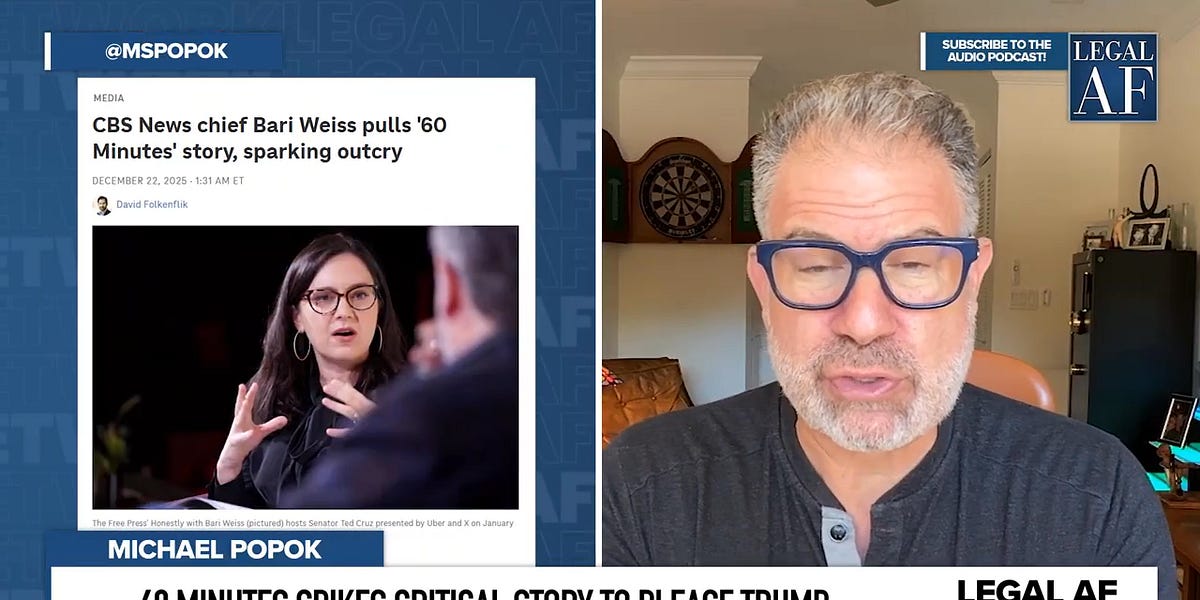 Trump Pressures CBS to Kill Story That Terrified Him