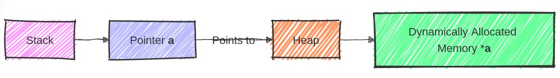 Understanding Where Pointers and Dynamic Variables Reside in Memory