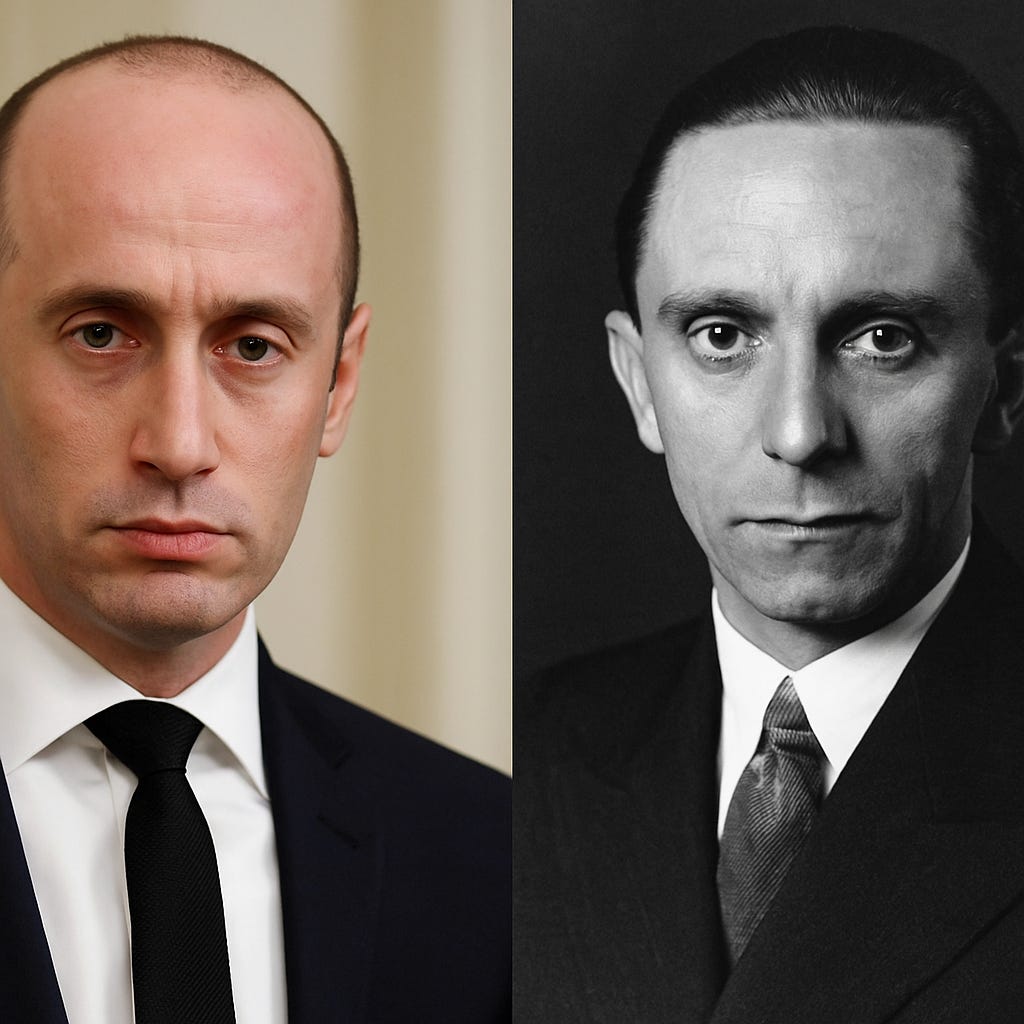 Is Stephen Miller the Reincarnation of Joseph Goebbels?