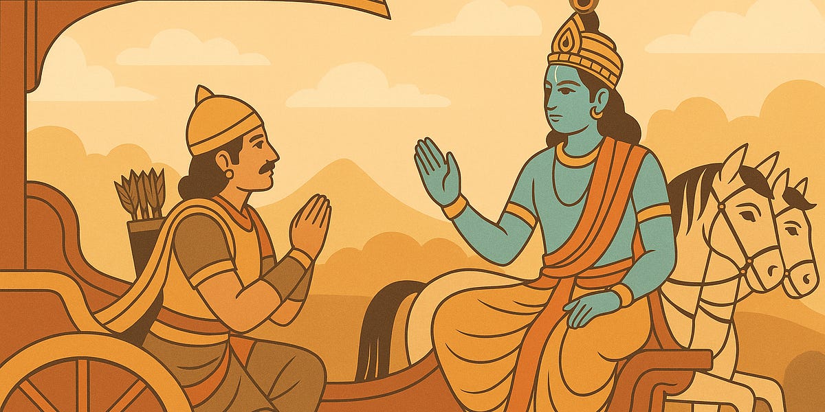 7 Timeless Life Lessons from the Bhagavad Gita That Feel Shockingly Modern