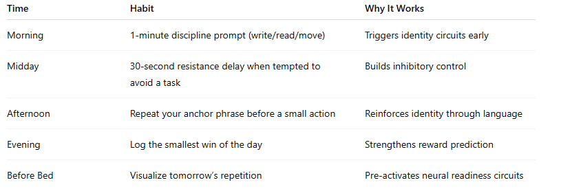 Repetition Rewires You – How Small Daily Prompts Train Long-Term Discipline