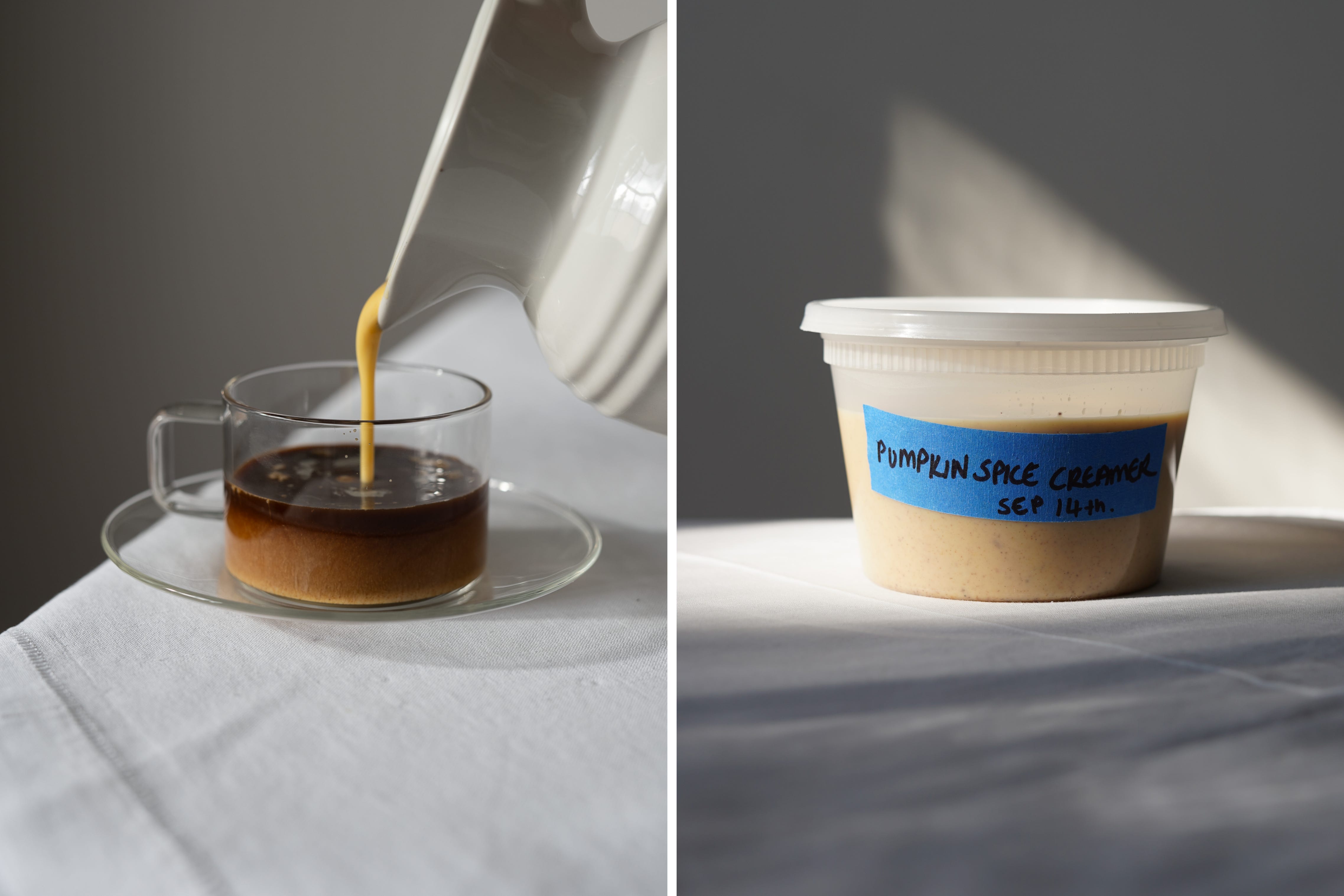 Homemade pumpkin spice latte - by Sarah Stanback-Young