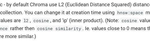 ChromaDB Defaults to L2 Distance — Why that might not be the best choice