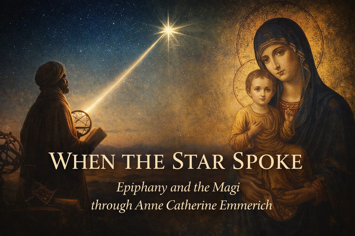 Epiphany and the Magi - by Gavin Ashenden.